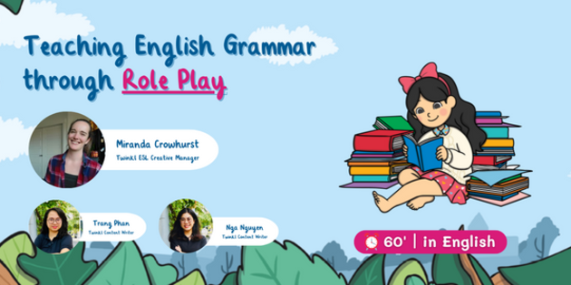 FREE! - * NEW * Webinar: Teaching English Grammar through Role Play