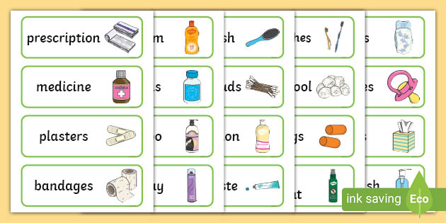 Pharmacy Role Play Labels (teacher made)