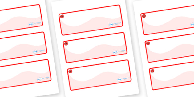 FREE! - Poppy Themed Editable Drawer-Peg-Name Labels (Colorful)