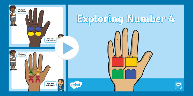 👉 Exploring the Composition of Number 4 PowerPoint