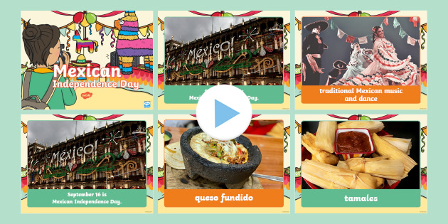 Mexican Independence Day Presentation with Photos | Twinkl