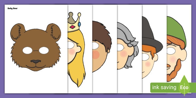 I Spy Story Time Role-Play Masks (teacher made)