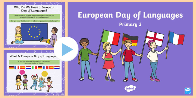 European Day of Languages Primary 3 PowerPoint