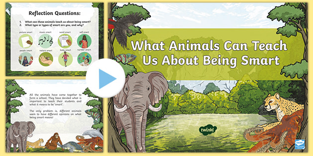 Multiple Intelligences as Animals PowerPoint (teacher made)