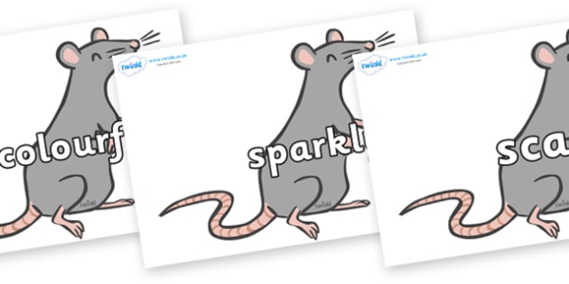 FREE! - Wow Words on Mice (teacher made)