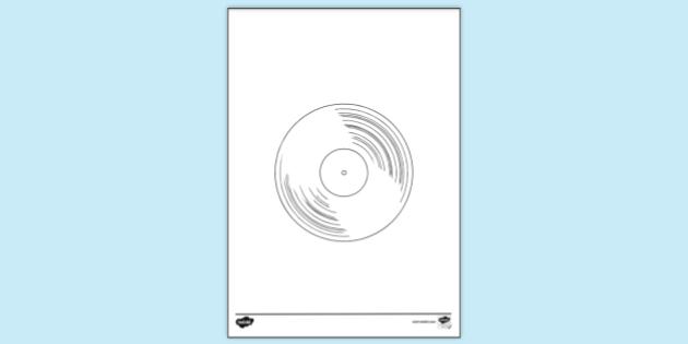 FREE! - Record Colouring | Colouring Sheets (teacher made)