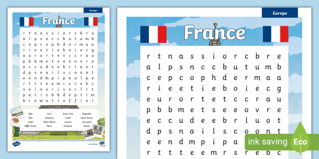 France Geography • Twinkl.ca