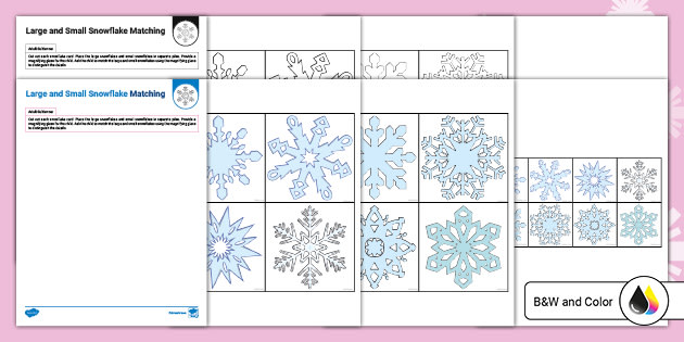 Winter Snowflakes | twinkl.com