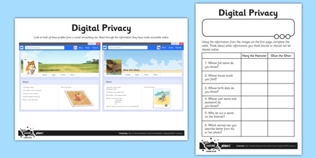 Digital Privacy (teacher made)