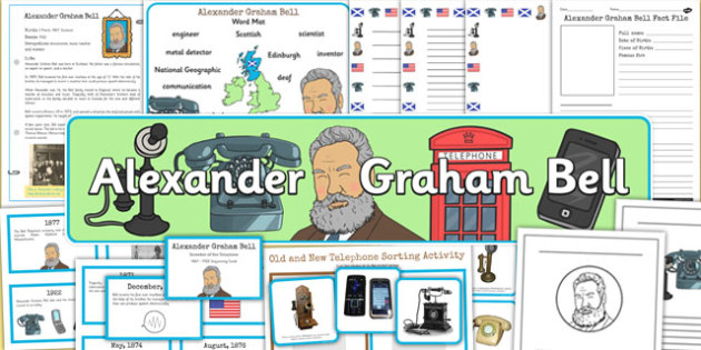Alexander Bell Significant Individual Teaching Lesson Pack - pack