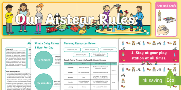 NQT Aistear Starter Unit Pack (teacher made)
