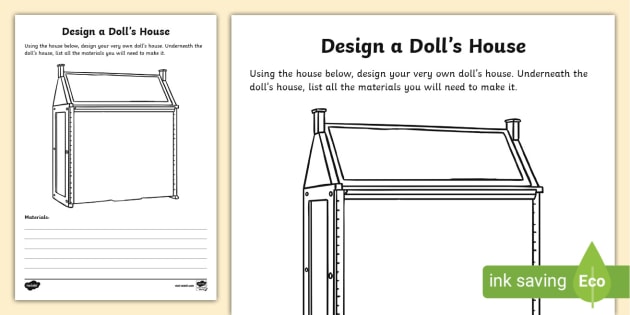 Design a Doll's House Activity (teacher made)