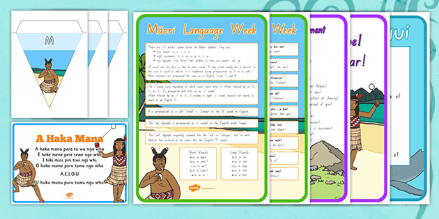 Māori Language Week Display Pack (teacher made)