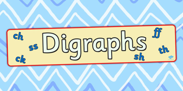Digraph Display Banner (teacher made)