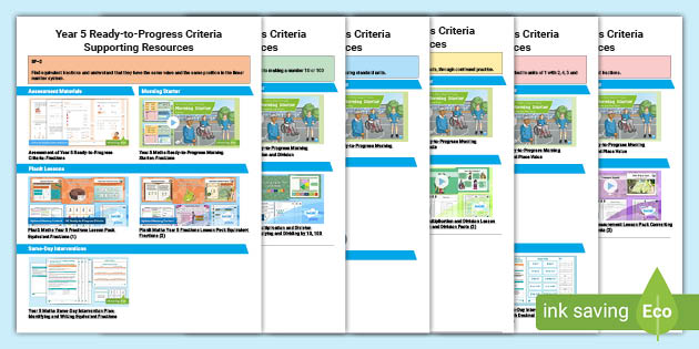 👉 Year 5 Ready-to-Progress Criteria Overview