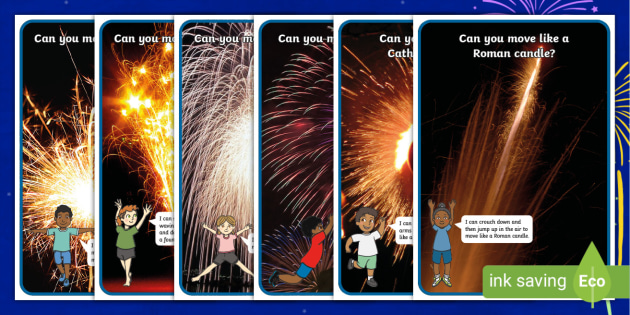 Firework Movements Display Posters (teacher made)