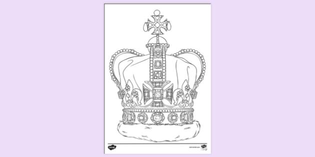 FREE! - Royalty Colouring Sheet | Colouring Sheets