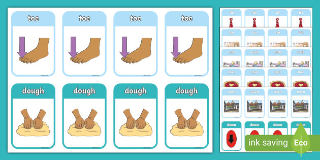 /t/ vs /d/ Minimal Pair Snap Cards (teacher made)