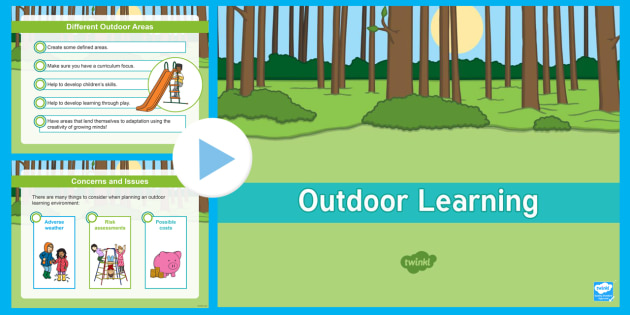 Outdoor Learning Adult Guide PowerPoint (teacher made)