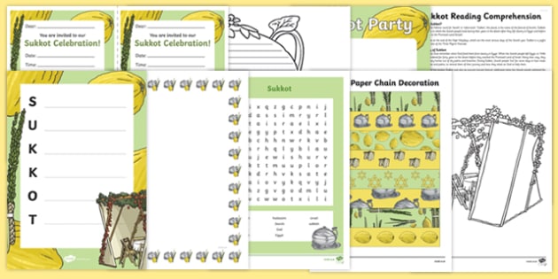 KS1 Sukkot Activities Pack (teacher made)