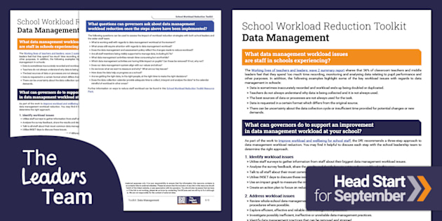 Workload Reduction Toolkits | twinkl.com.au