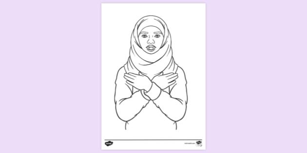 FREE! - BSL Love Colouring Sheet | Colouring Sheets