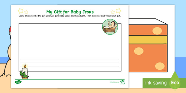 A Gift for Baby Jesus (teacher made)