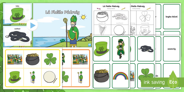 St. Patrick's Day Activity Pack-Irish (teacher made)