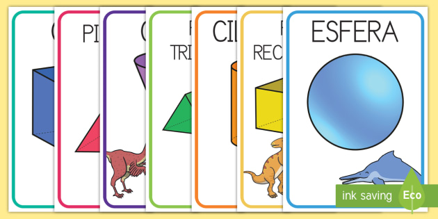 Pósters: Las figuras en 3D - los dinosaurios (teacher made)