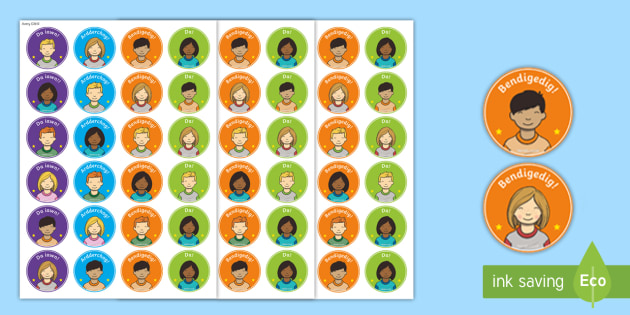 Praise Marking Stickers Welsh Stickers Welsh (teacher made)