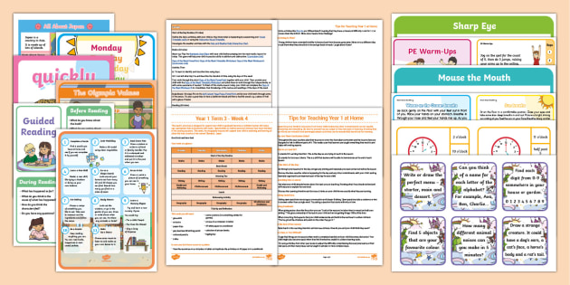 FREE! - Year 1 Term 3 Week 4 Remote Home Learning Pack