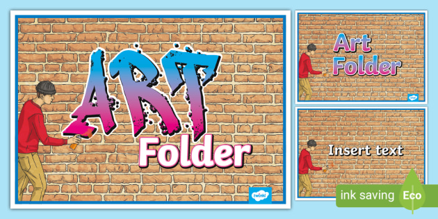 * NEW * Graffiti Art Front Cover (teacher made)