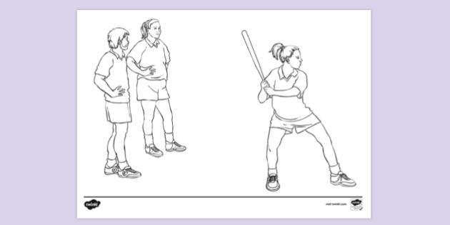 Rounders Colouring Sheet | Colouring | Colouring Sheets