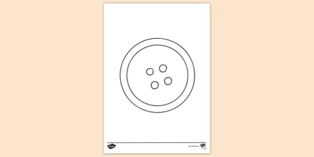 FREE! - Button Colouring Sheet | Colouring Sheets