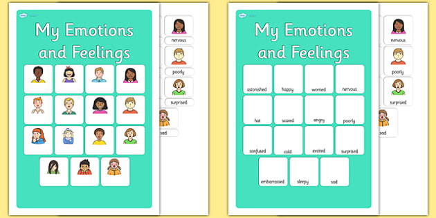 Feelings Word Mat