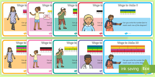 KS1 Number Rod Commutative Multiplication Maths Challenge Display Posters