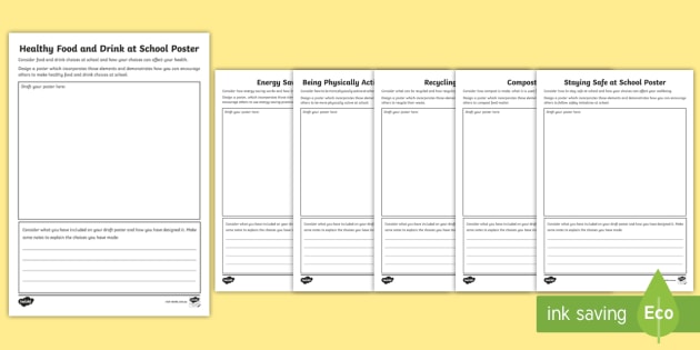 Healthy, Safe and Active Spaces Poster Design Resource Pack