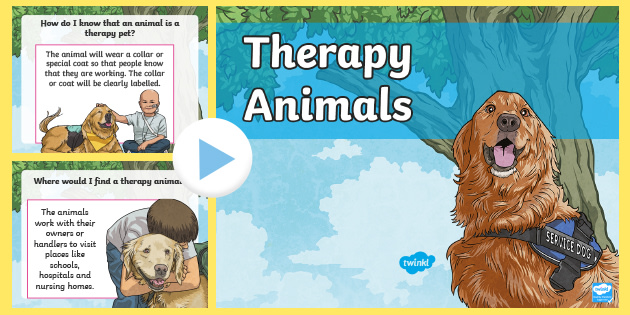 Therapy Animals PowerPoint (teacher made)
