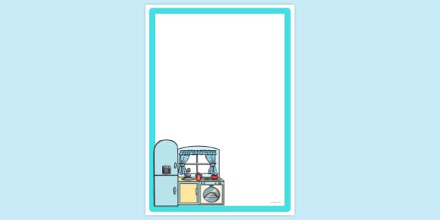 FREE! - Kitchen Page Border (teacher made)