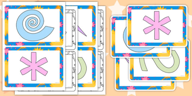 Finger Gym Pattern Card (teacher made)