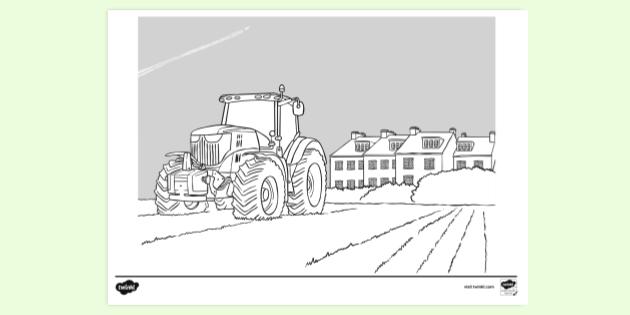 FREE! - Land Use Colouring Sheet | Colouring Sheets