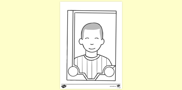 Football Card 4 Colouring | Colouring Sheets
