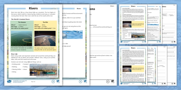 KS2 Geography Rivers | twinkl.co.uk