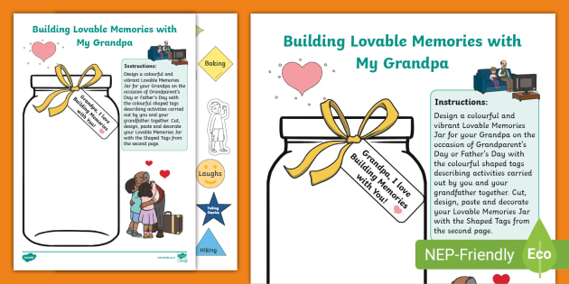 Building Lovable Memories with My Grandpa l Grandparent's Day