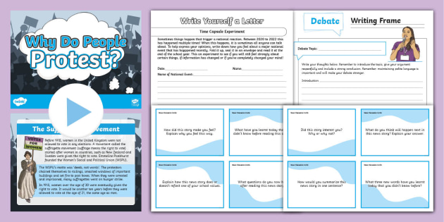 FREE Helping Guide Students Through National News/Events Pack