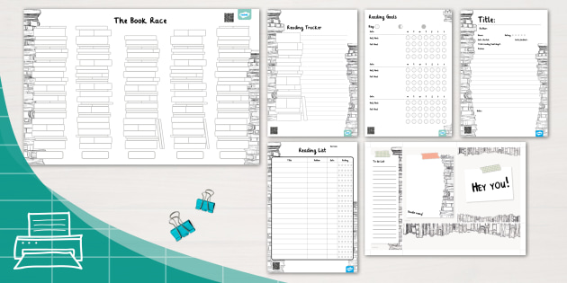 The Library | Bumper Pack | Reading Journals (teacher made)