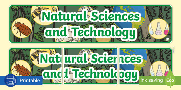 Natural Sciences and Technology Banner | South Africa