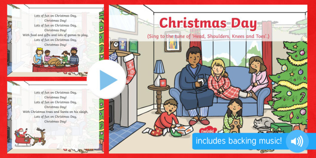 Christmas Day Song PowerPoint (teacher made)