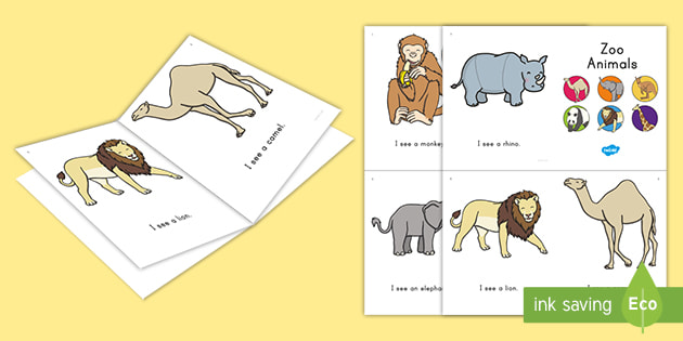 Zoo Animals Early Emergent Reader (teacher made)