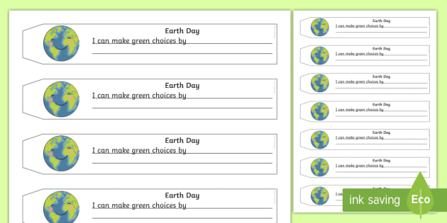 Earth Day Paper Chain (teacher made)